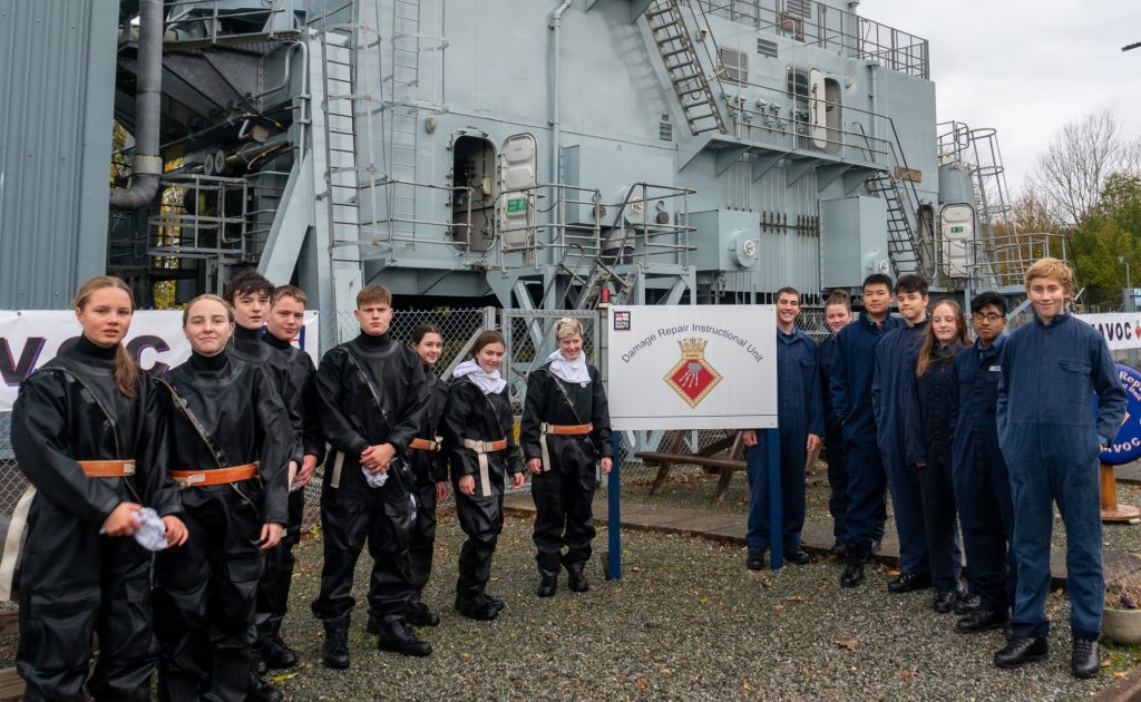 CCF Visit to HMS Raleigh | Mount Kelly