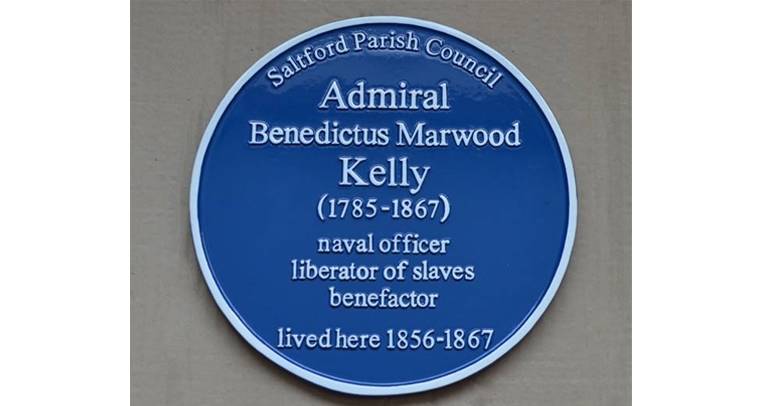 Blue Plaque for Admiral Kelly | Mount Kelly